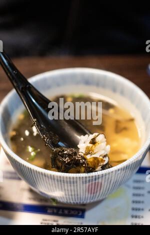 Ochazuke, green tea over rice, Tokyo, Japan Stock Photo - Alamy