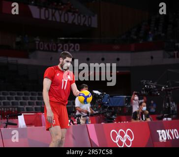 AUG 7, 2021 - Tokyo, Japan: MIKHAYLOV Maxim of Team Russia wins the ...