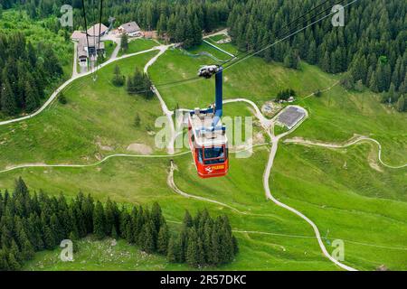 Switzerland. Lucerne canton. Pilatus cableway Stock Photo - Alamy
