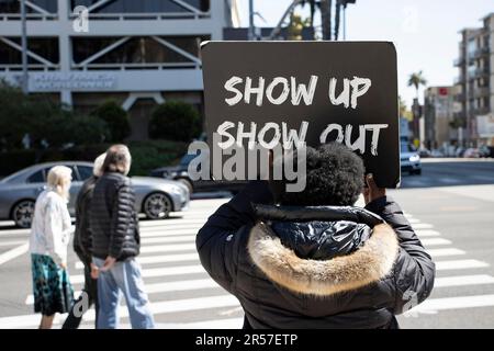 Latora Green, co-founder of the Valley of Change, outside the Sherman ...