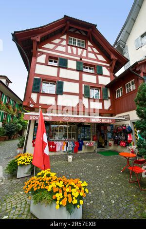 Souvenirs shop, Lucerne, Switzerland Stock Photo - Alamy