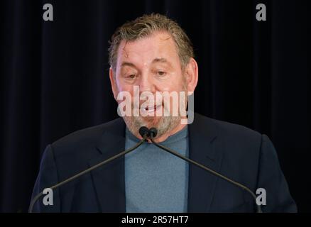 James L. Dolan, executive chairman and CEO MSG Entertainment, announces ...