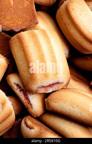Square biscuit biscuit in the pack close up Stock Photo - Alamy