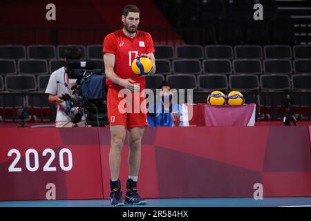 AUG 7, 2021 - Tokyo, Japan: MIKHAYLOV Maxim of Team Russia wins the ...