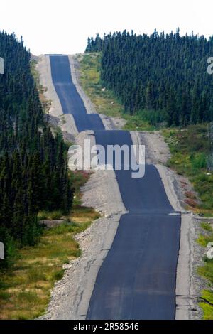 Section of the Trans-Labrador Highway, Province of Newfoundland and ...