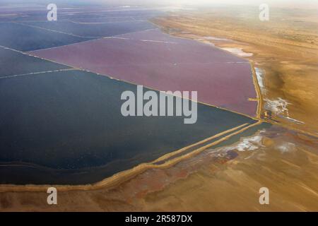 Salt Flats, Surrounding of Uis, Namibia Stock Photo - Alamy