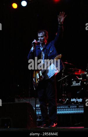 Sean Kelly of the Models performing at the Homebake music festival. The ...