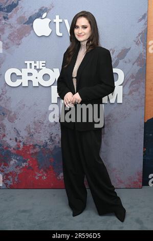 Nuala Cleary attends the Apple TV+ limited series premiere of "The ...