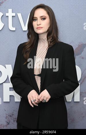 Nuala Cleary attends the Apple TV+ limited series premiere of "The ...