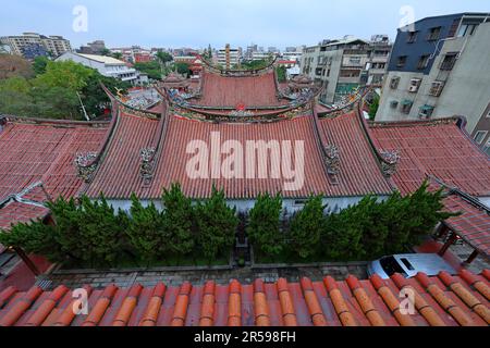 The Da Longdong Baoan Temple completed in 1831 dedicated to Bao Sheng ...