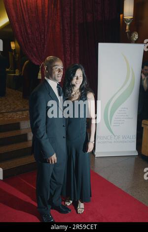 George Gregan and Erica Gregan at the Hollywood Nights charity dinner ...
