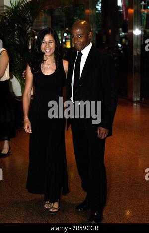 George Gregan and Erica Gregan at the Hollywood Nights charity dinner ...