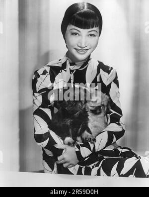 ANNA MAY WONG Publicity Portrait by GEORGE HURRELL for DANGEROUS TO ...