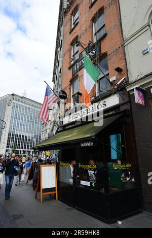 The Fitzgeralds bar Dublin Ireland Stock Photo - Alamy