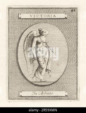 victory goddess, victoria, roman mythology, victorias Stock Photo - Alamy