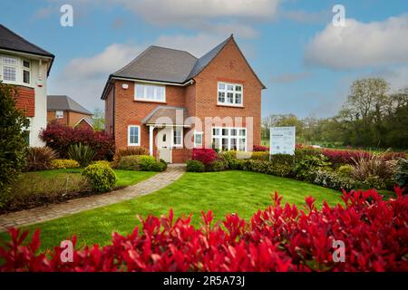 Redrow homes at Plas Ty Draw, Cardiff in Wales Stock Photo - Alamy
