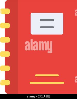 note book isolated icon Stock Vector Image & Art - Alamy