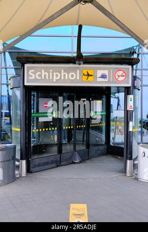 Amsterdam, The Netherlands - July 7 2022: Signage on the front of ...
