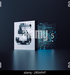Image of convolutional neural network. Teaching a computer to recognize hand-written numbers ...