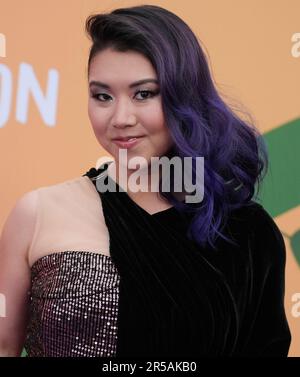 Tricia Fukuhara arrives at Netflix's NEVER HAVE I EVER Season 4 ...