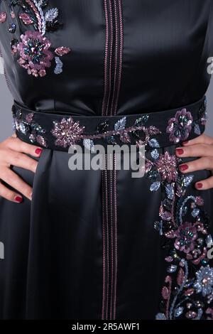 Traditional Moroccan Kaftan Worn by a Female Model Stock Photo - Alamy