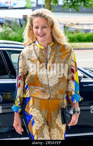 Amsterdam, The Netherlands. 01st June, 2023. Princess Mabel with her ...