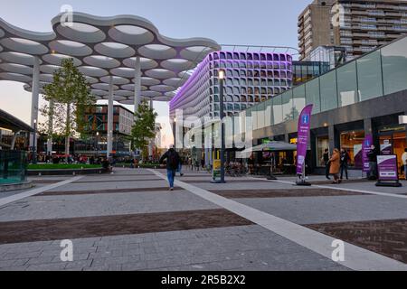 UTRECHT, NETHERLANDS - September 25 2021, 'Bollendak' the design roof ...