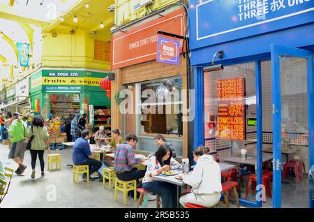 mammalian and three uncles; brixton SW9 market with stalls shops ...