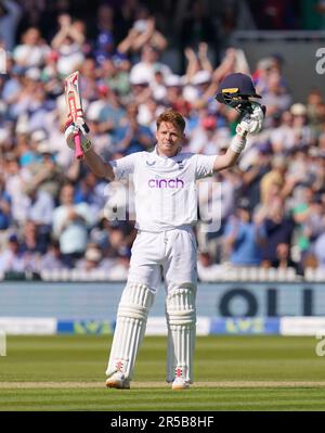 England’s Ollie Pope bats on day two of the first test of the NRMA ...