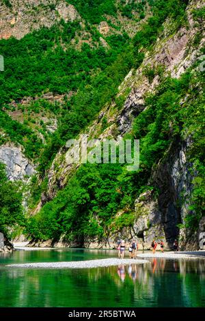 Lumi i Shales (Shala River) Albania Stock Photo - Alamy