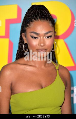 Jazlyn Martin bei der Premiere der Peacock Streamingserie 'Based on a ...
