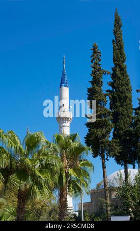 Mosque in Dalyan near Marmaris, Turkish Aegean Coast, Turkey Stock ...