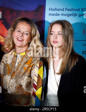 AMSTERDAM - Princess Beatrix, Princess Mabel and daughter Countess ...
