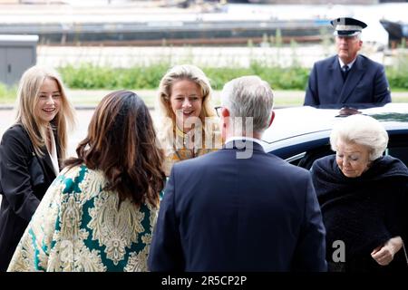 AMSTERDAM - Princess Beatrix, Princess Mabel and daughter Countess ...