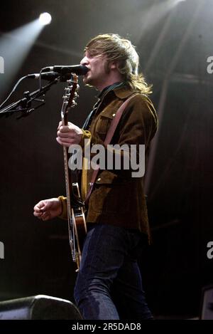 Nic Cester of Jet performs live at the Big Day Out music festival ...