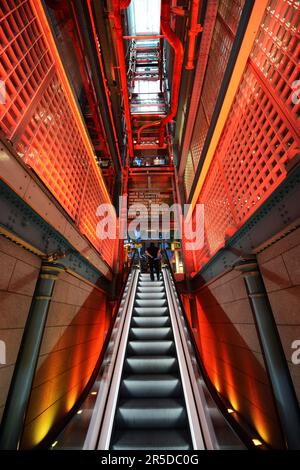 The history of Guinness Stout displayed in the Guinness Storehouse at ...