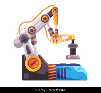 Robotic arm mechanical articulated hand robot automatic machinery factory production line ...