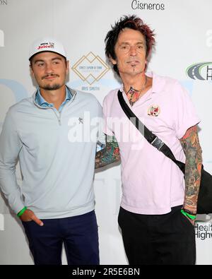 LOS ANGELES - MAY 1: Brandon Lee, Tommy Lee at 16th Annual George Lopez ...