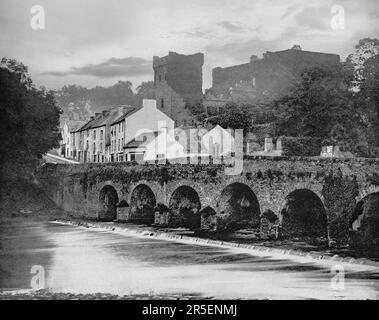 Macroom Cork Bridge river sullane lee valley Castle Stock Photo - Alamy