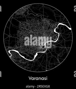 Varanasi vector illustration Stock Vector Image & Art - Alamy