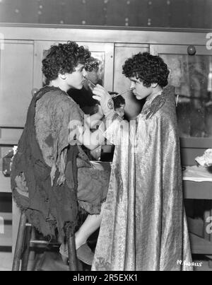 Billy Mauch and Bobby Mauch, on-set of the Film, "The Prince and the ...