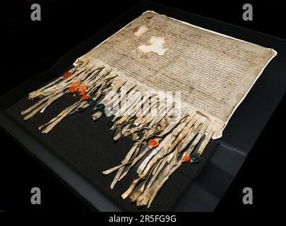 Declaration of Arbroath historic Scottish document on display, National ...