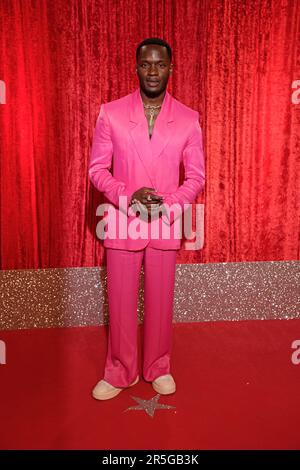 Ashley Byam attends the British Soap Awards 2023 at The Lowry Theatre ...