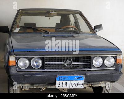 Cairo, Egypt, May 27 2023: an old vintage retro FIAT Polonez car in a ...