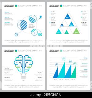Set of original marketing infographic charts Stock Vector Image & Art ...