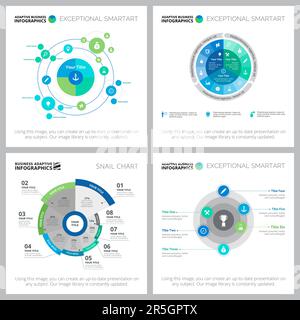 Scatter plot infographic chart design template for dark theme Stock ...