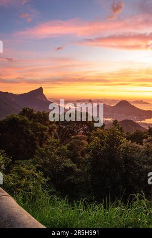 dawn in chinese view in Rio de Janeiro, Brazil Stock Photo - Alamy