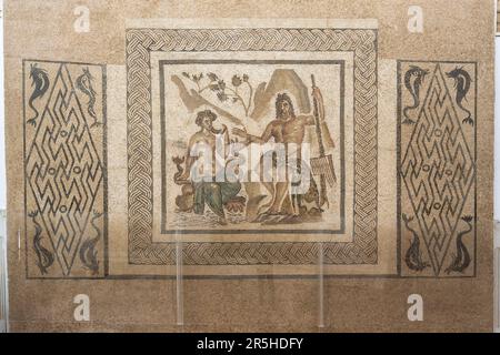 Hall of Mosaics at Alcazar de los Reyes Cristianos - Cordoba, Andalusia, Spain Stock Photo - Alamy