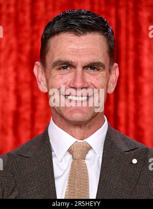 Manchester. UK. Scott Maslen at the British Soap Awards 2023. The Lowry ...