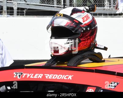 MADISON, IL - JUNE 03: Tyler Ankrum (#16 Hattori Racing Enterprises ...